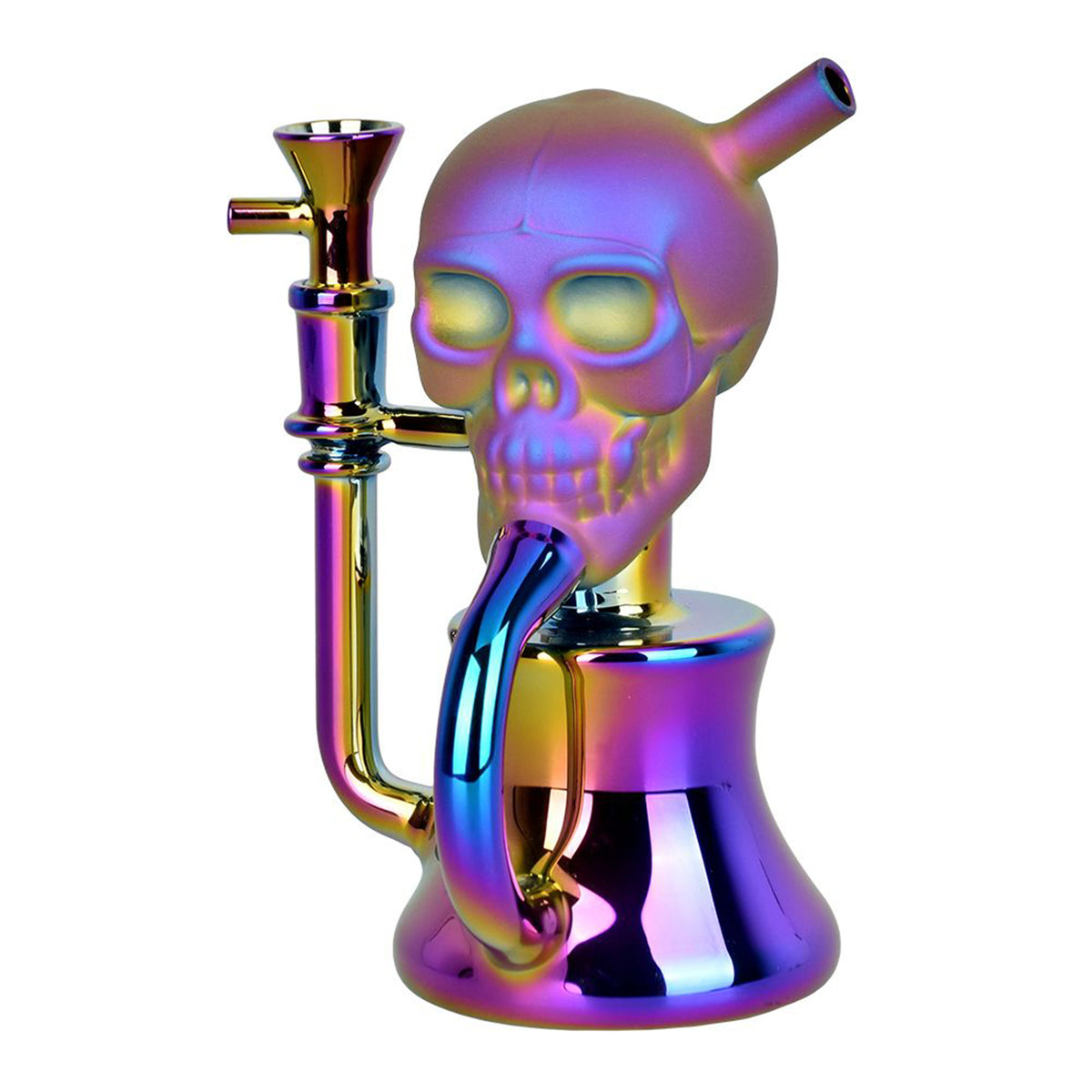 Iridescent Solemn Skull Bong – PILOTDIARY