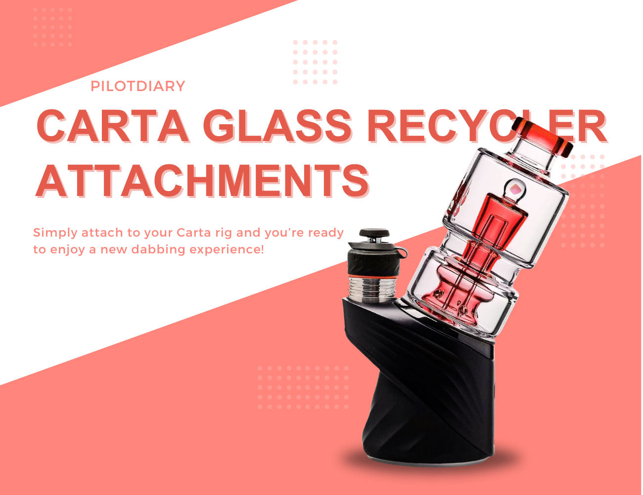 Unlock Smoother Hits with Carta Glass Recycler Attachments – PILOTDIARY