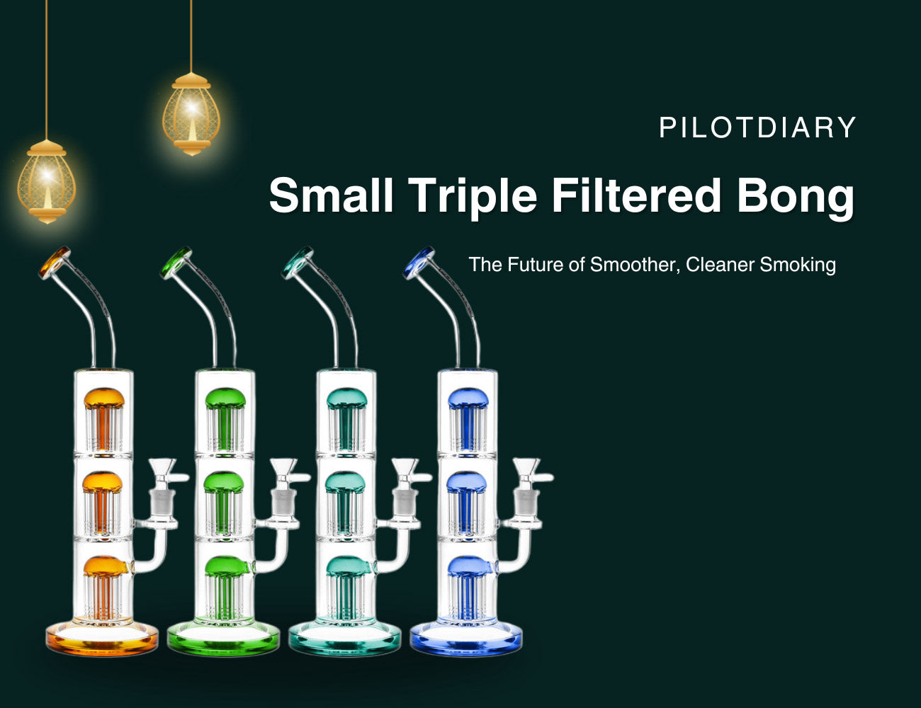 Small Triple Filtered Bong: The Future of Smoother, Cleaner Smoking ...