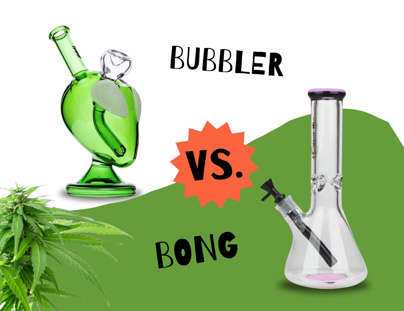 Bubbler vs Bong: What's the Difference and Which is Better for You ...