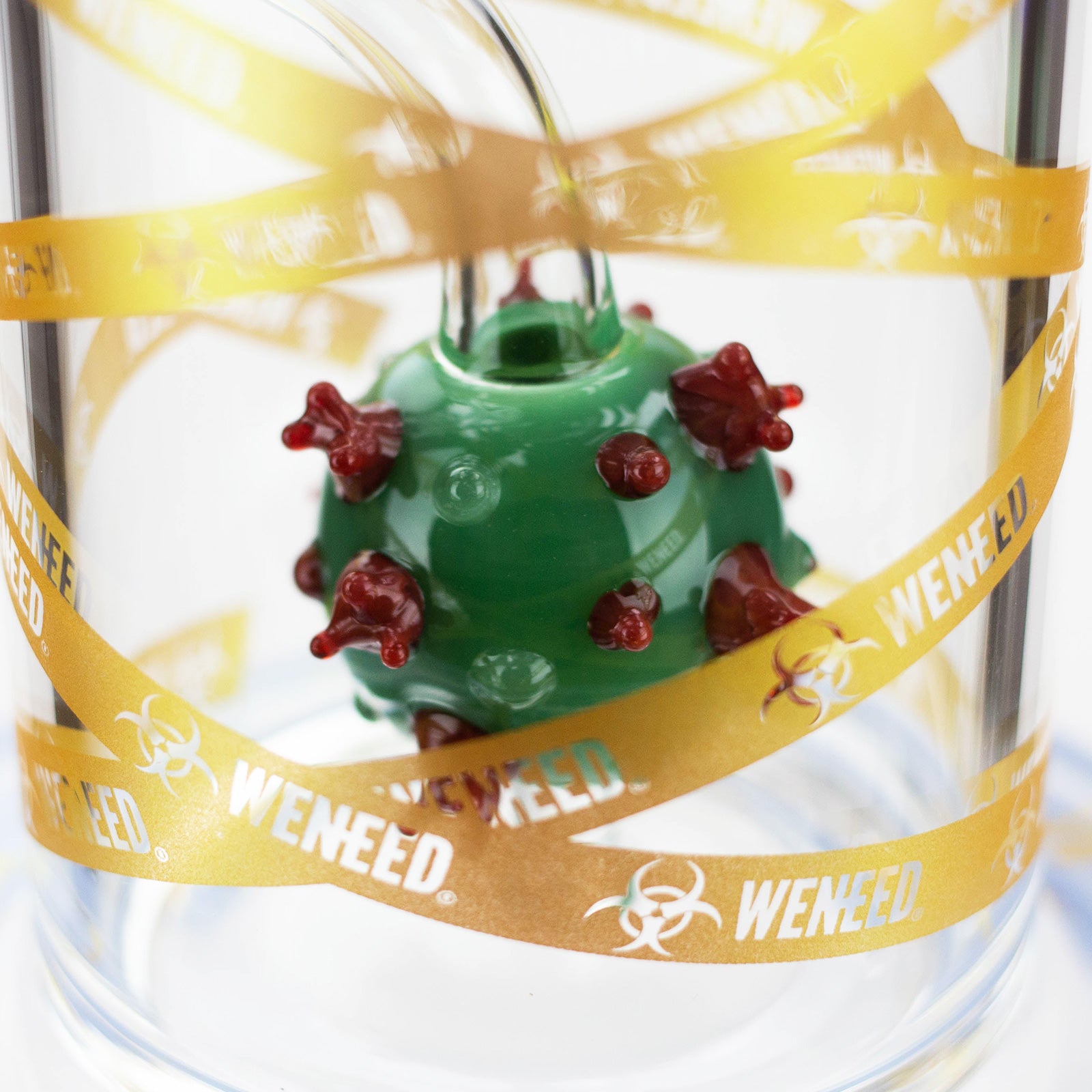 10" WENEED Bio Hazard Glass Dab Rig – PILOTDIARY