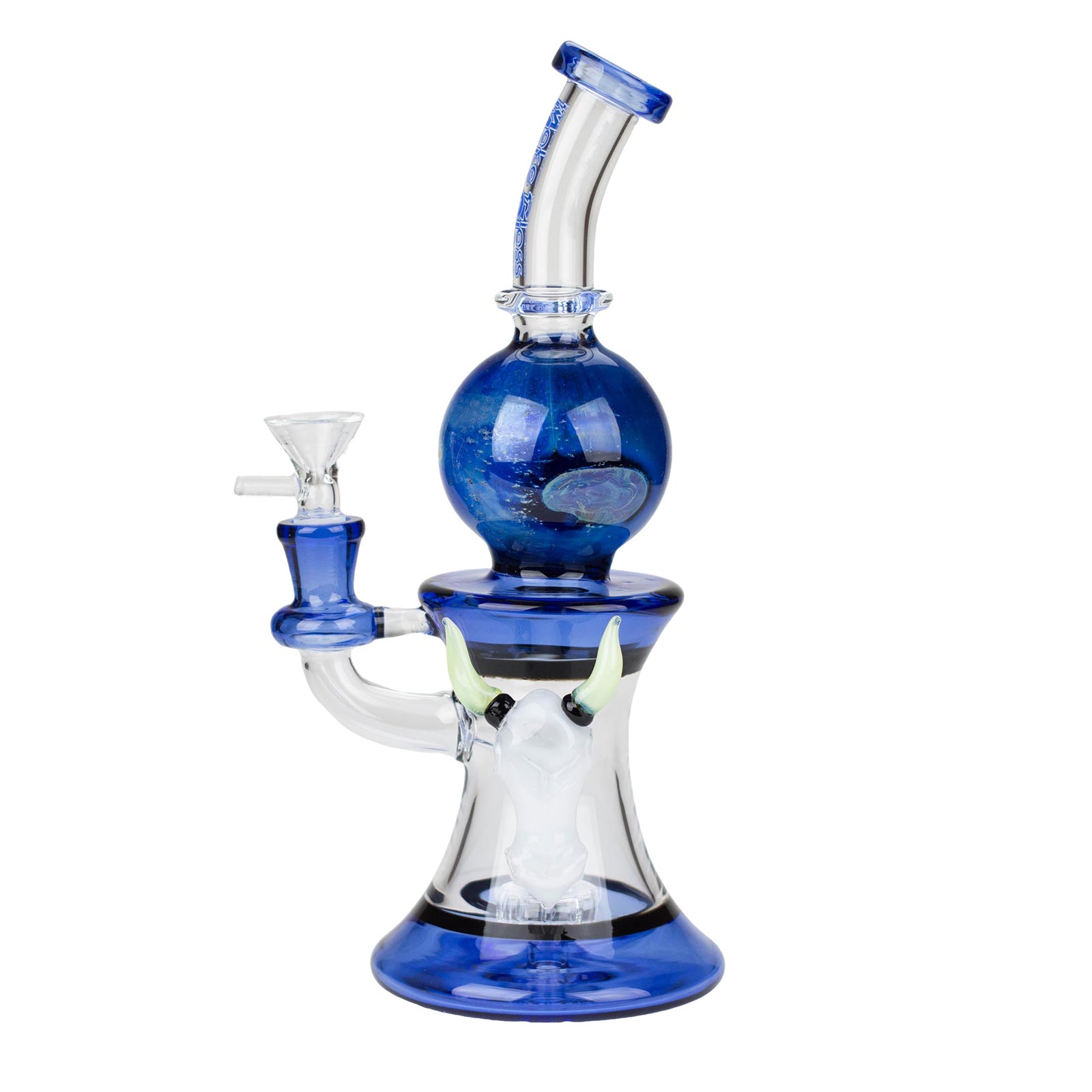 11" Earth Globe Bong – 14mm Bowl, Showerhead Perc | PILOTDIARY