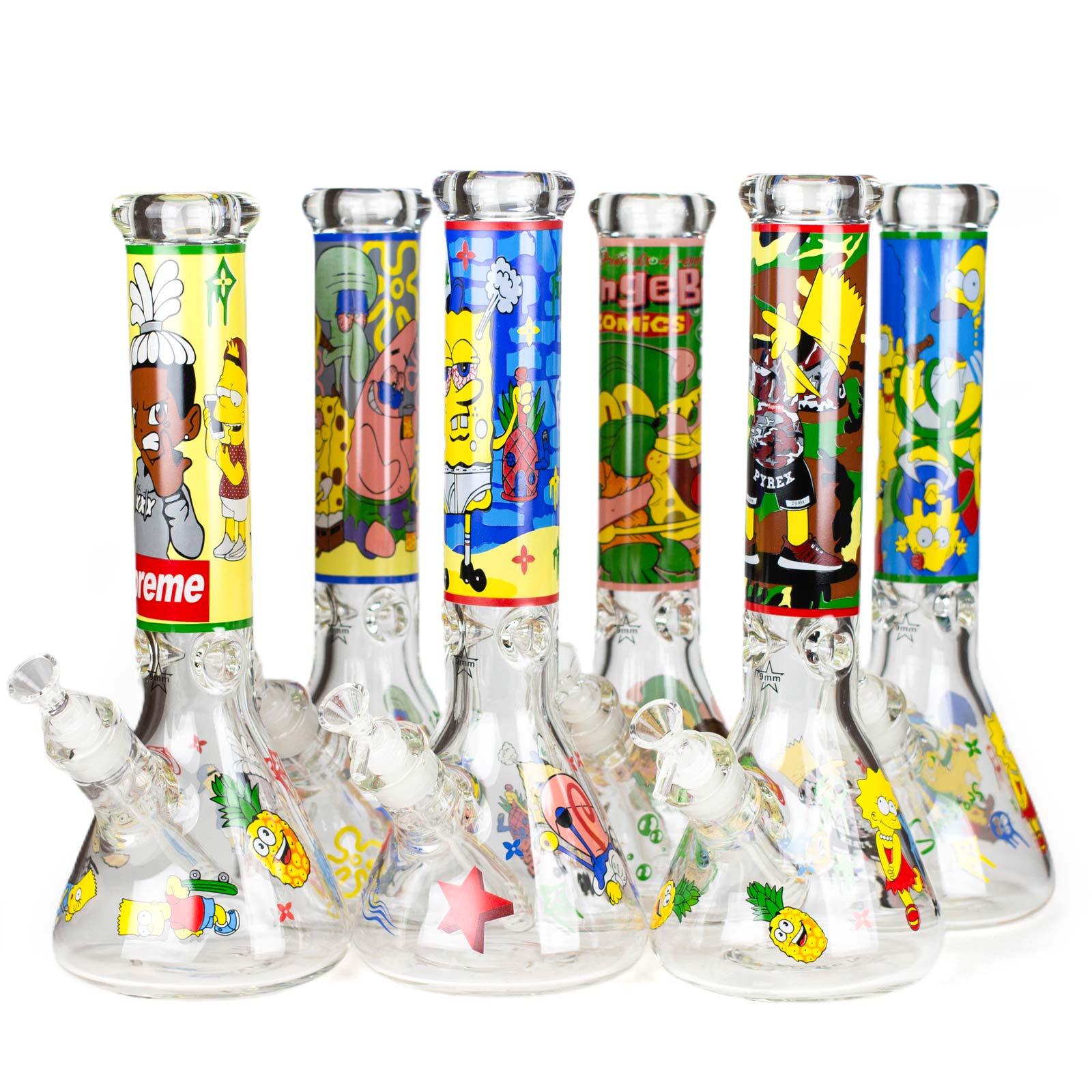 14" Cartoon Character Bong | Spongebob Bong – PILOTDIARY