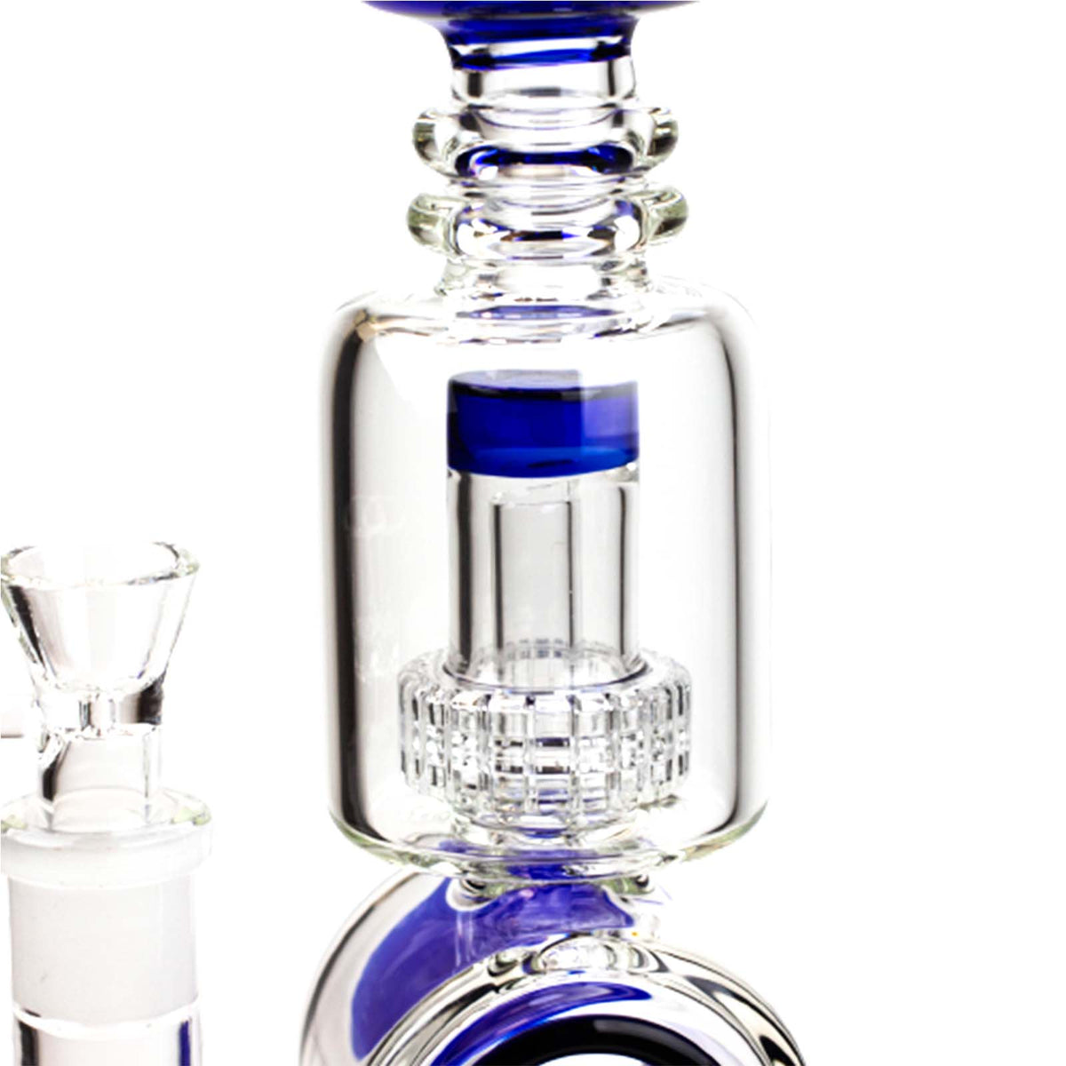 17" H2O Double Ring Glass Bong – PILOTDIARY