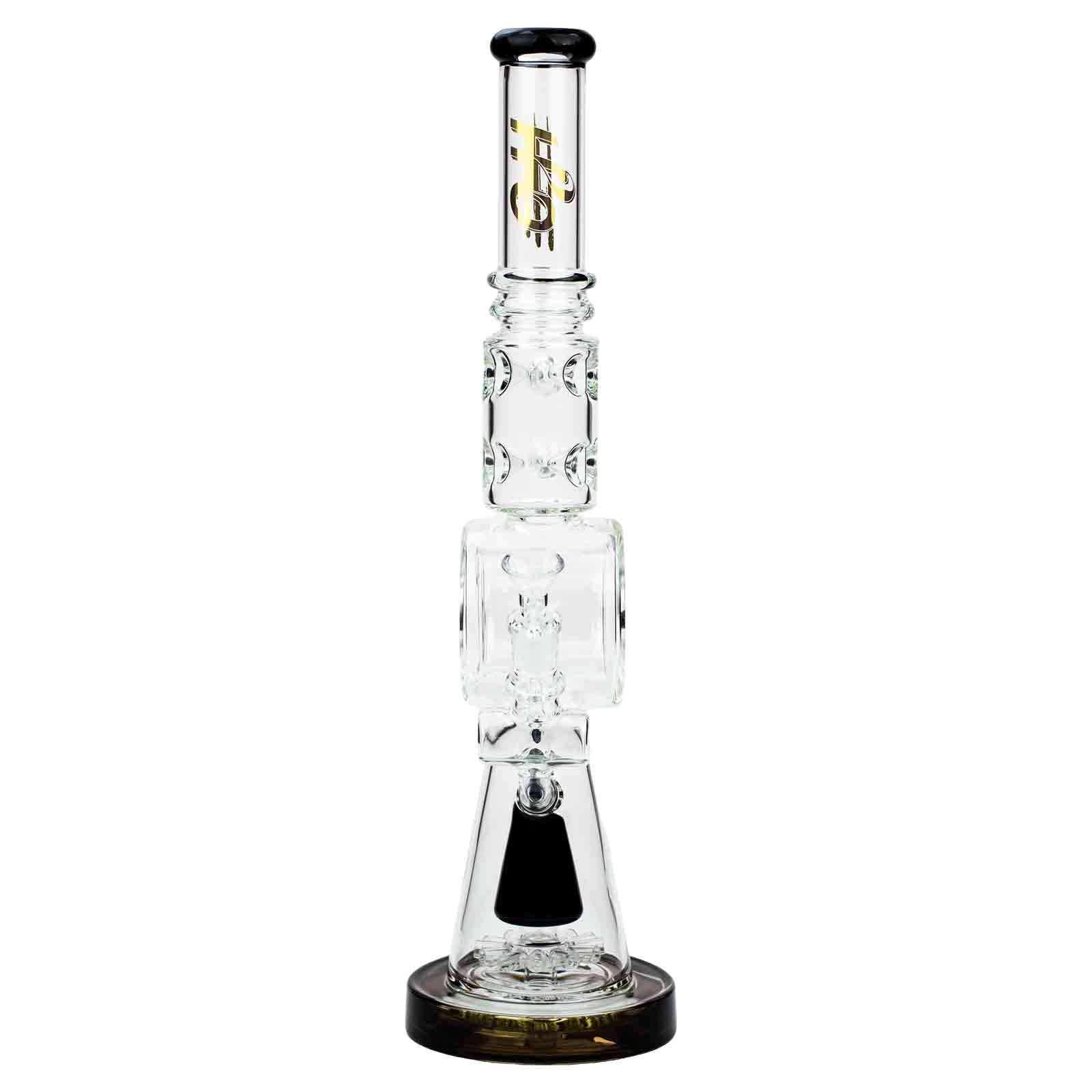 18" H2O Cone Diffuser Glass Water Bong – PILOTDIARY