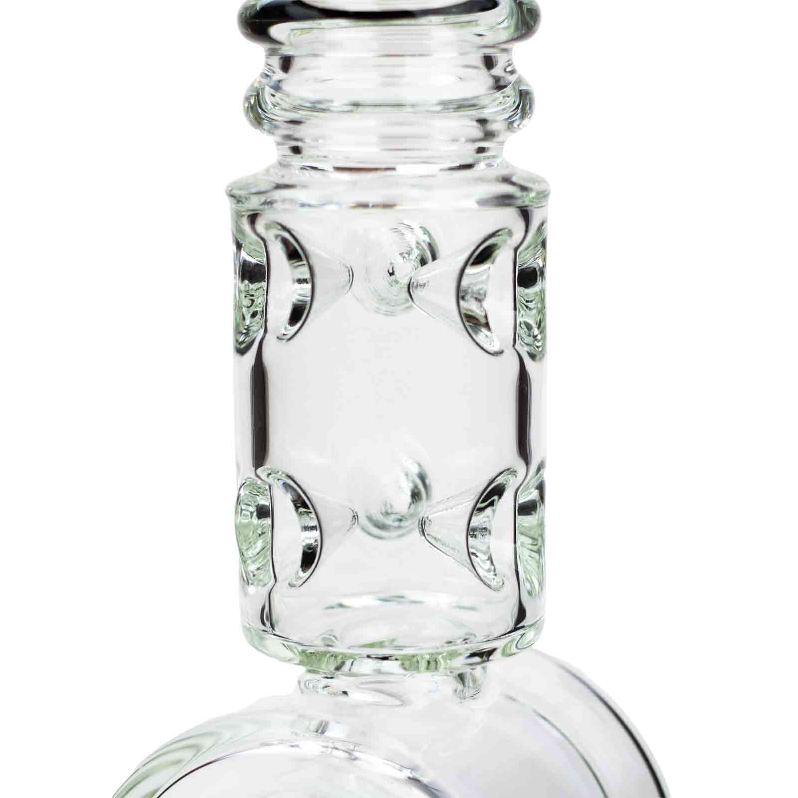 18" H2O Cone Diffuser Glass Water Bong – PILOTDIARY