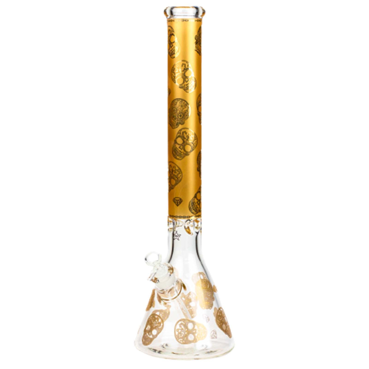 20" Skull Pattern Glass Bong – PILOTDIARY