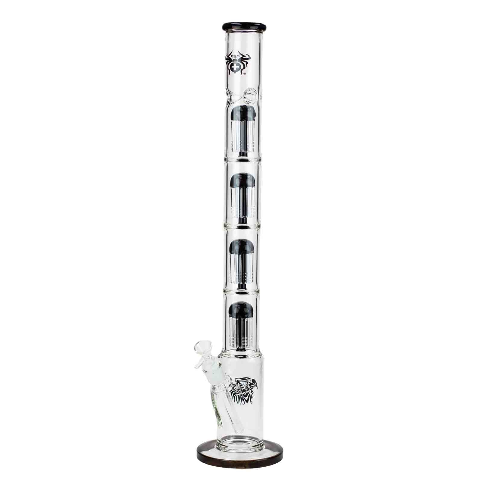 26" Xtreme Quad-Percolator 7mm Glass Bong – PILOTDIARY