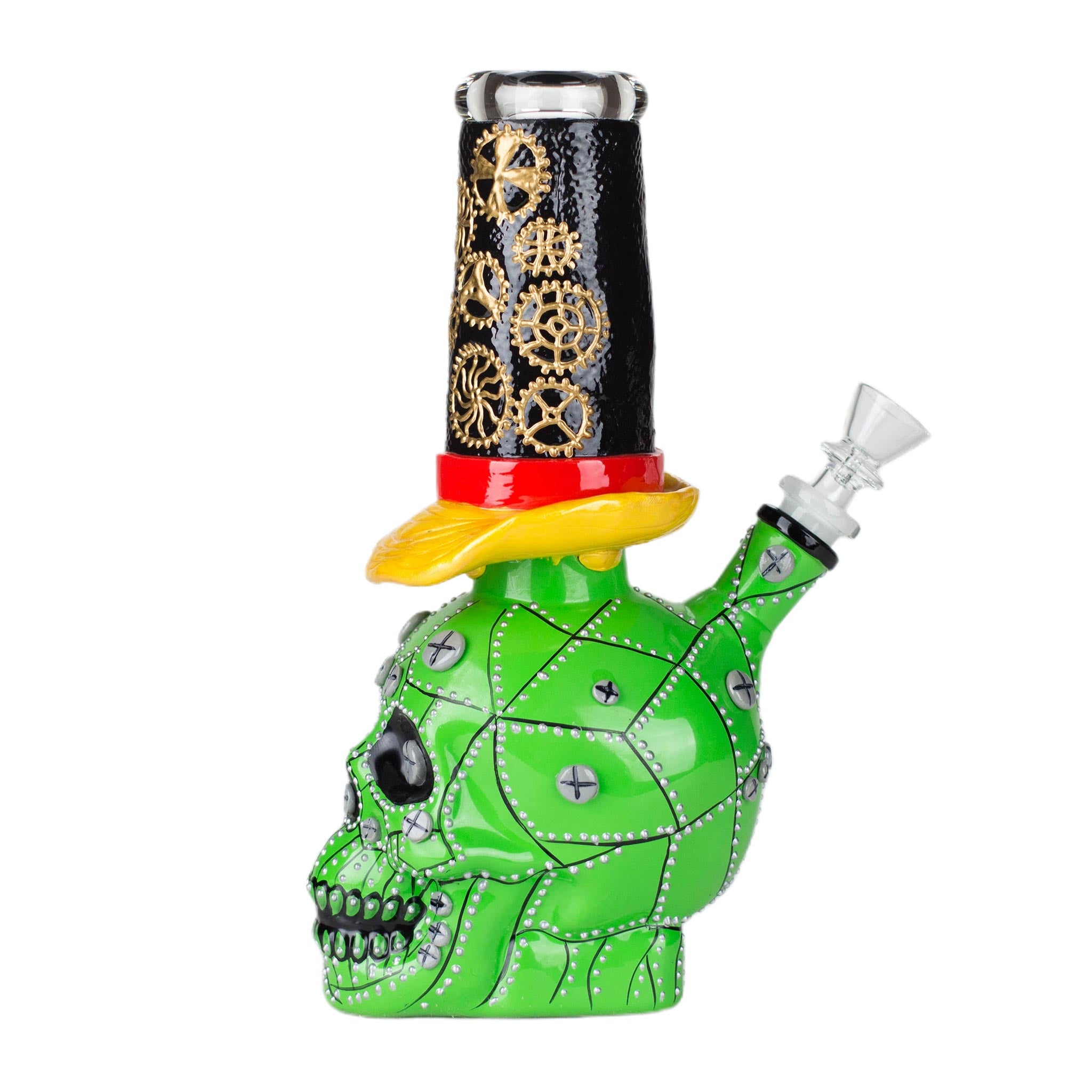 9" Wizard-Themed Sugar Skull Bong – PILOTDIARY