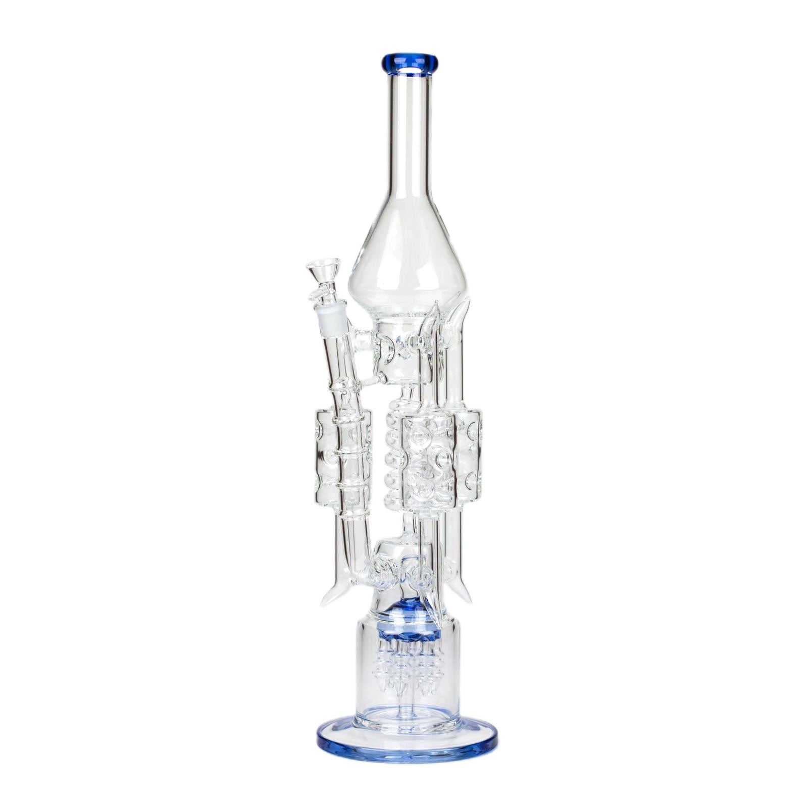 20" Coil Tube Bong Recycler with Jellyfish Percolator – PILOTDIARY