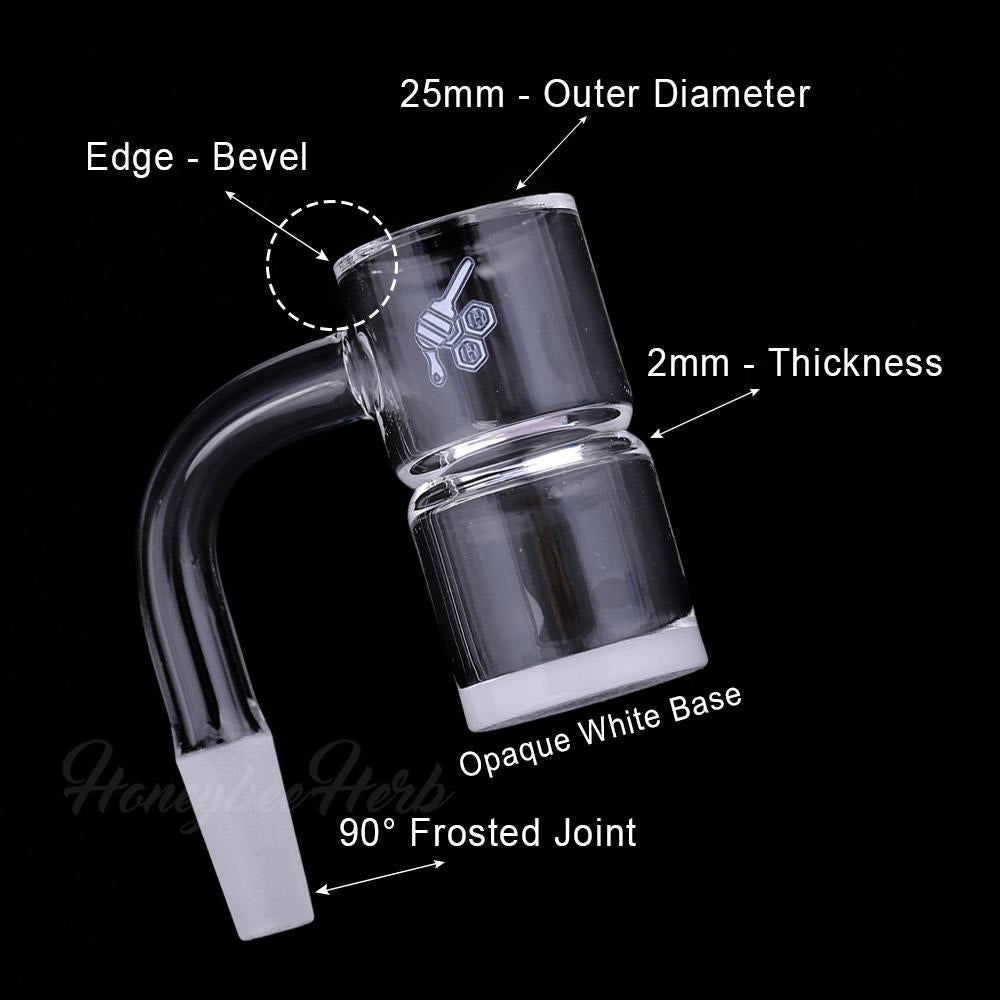 HONEY & MILK 18mm Bevel Splash Bucket Banger – PILOTDIARY