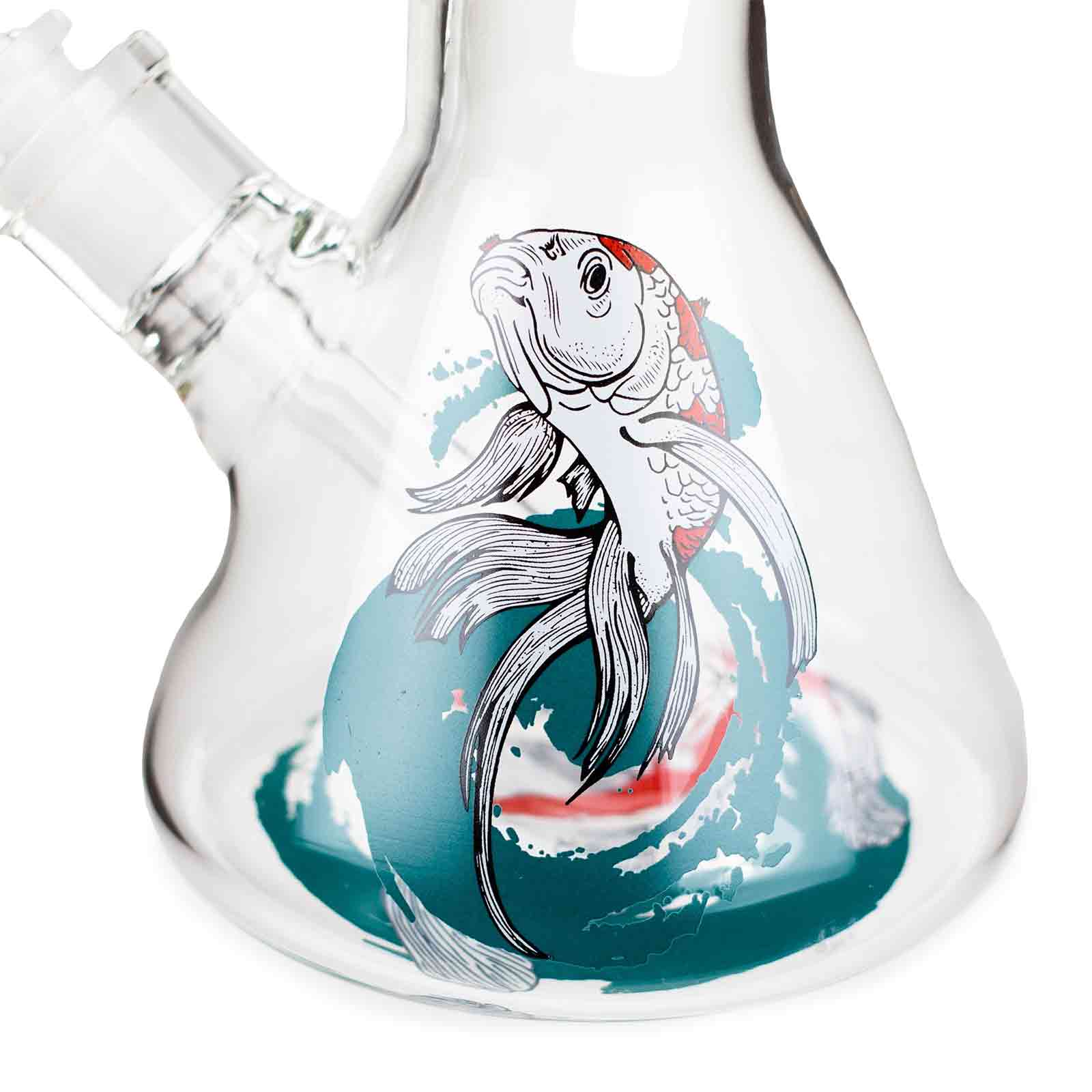 Koi Fish Bong with Ice Catcher – PILOTDIARY