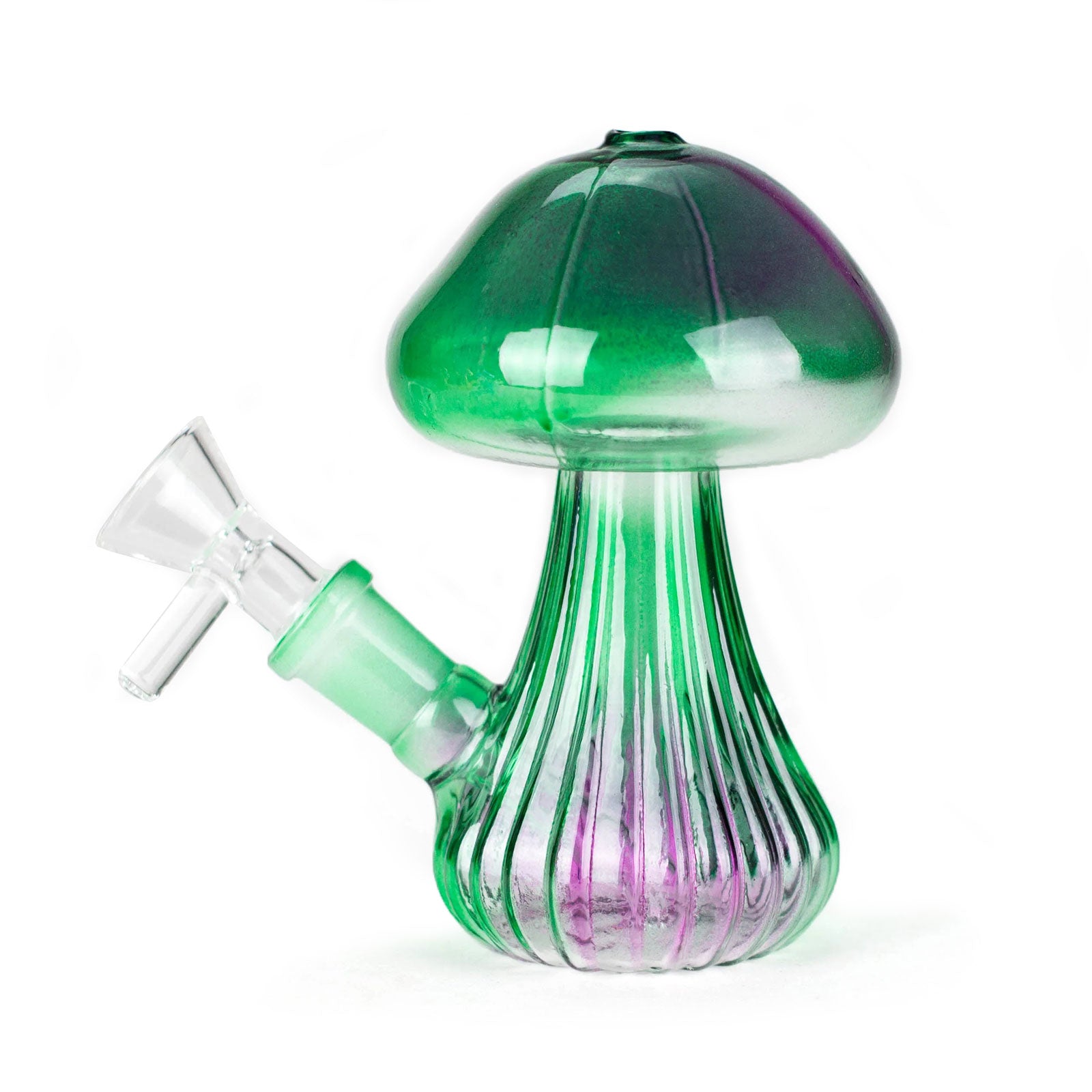 4.5" Shroom Bloom Mini Bong – Whimsical Fantasy Glass Piece – PILOTDIARY