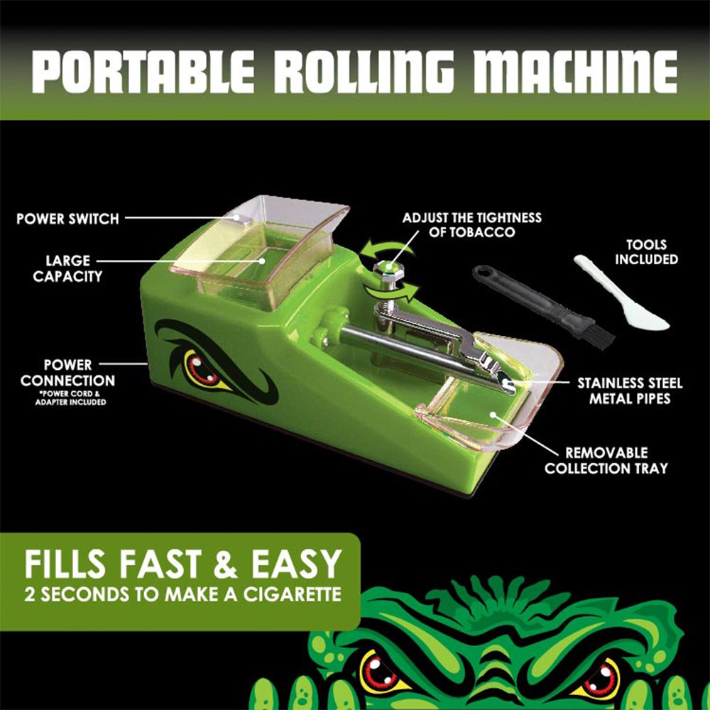 Smokezilla Portable Roll Rolling Machine – PILOTDIARY