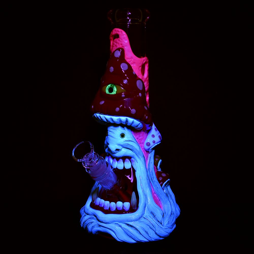 Vampire Fungus Bong - Beaker Water Bong | Durable, Glowing, Icy Hits ...