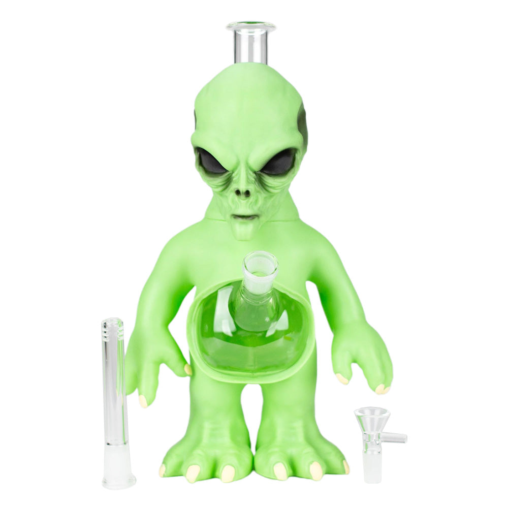 13" Vinyl Alien Water Bong – Cool Hits, Futuristic Vibes – PILOTDIARY