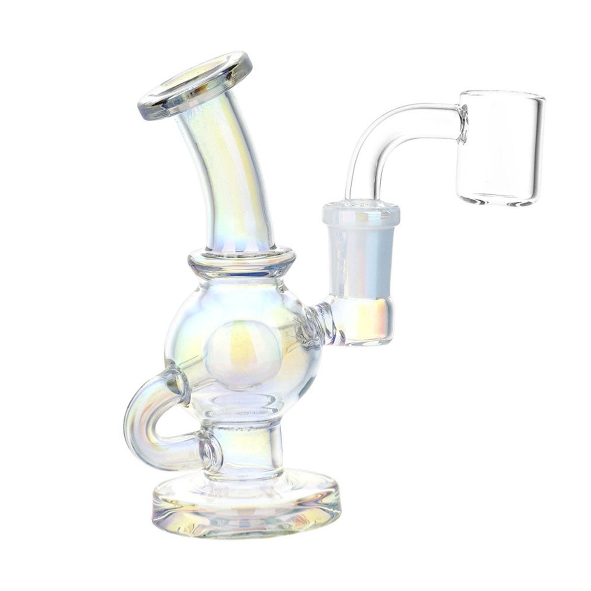 Visible Spectrum Electroplated Glass Ball Dab Rig – PILOTDIARY