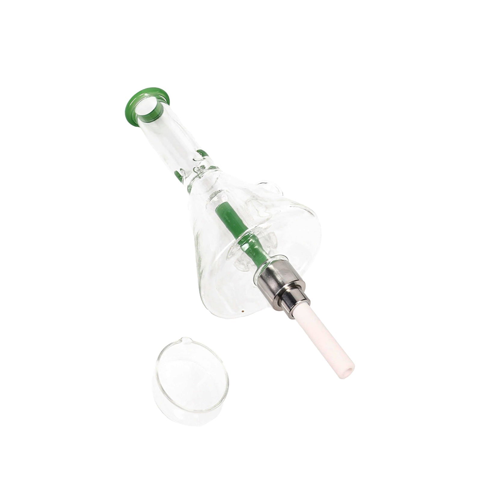 Beaker Style Ceramic Tip Nectar Collector | 6.5″ Portable Water-Cooled ...