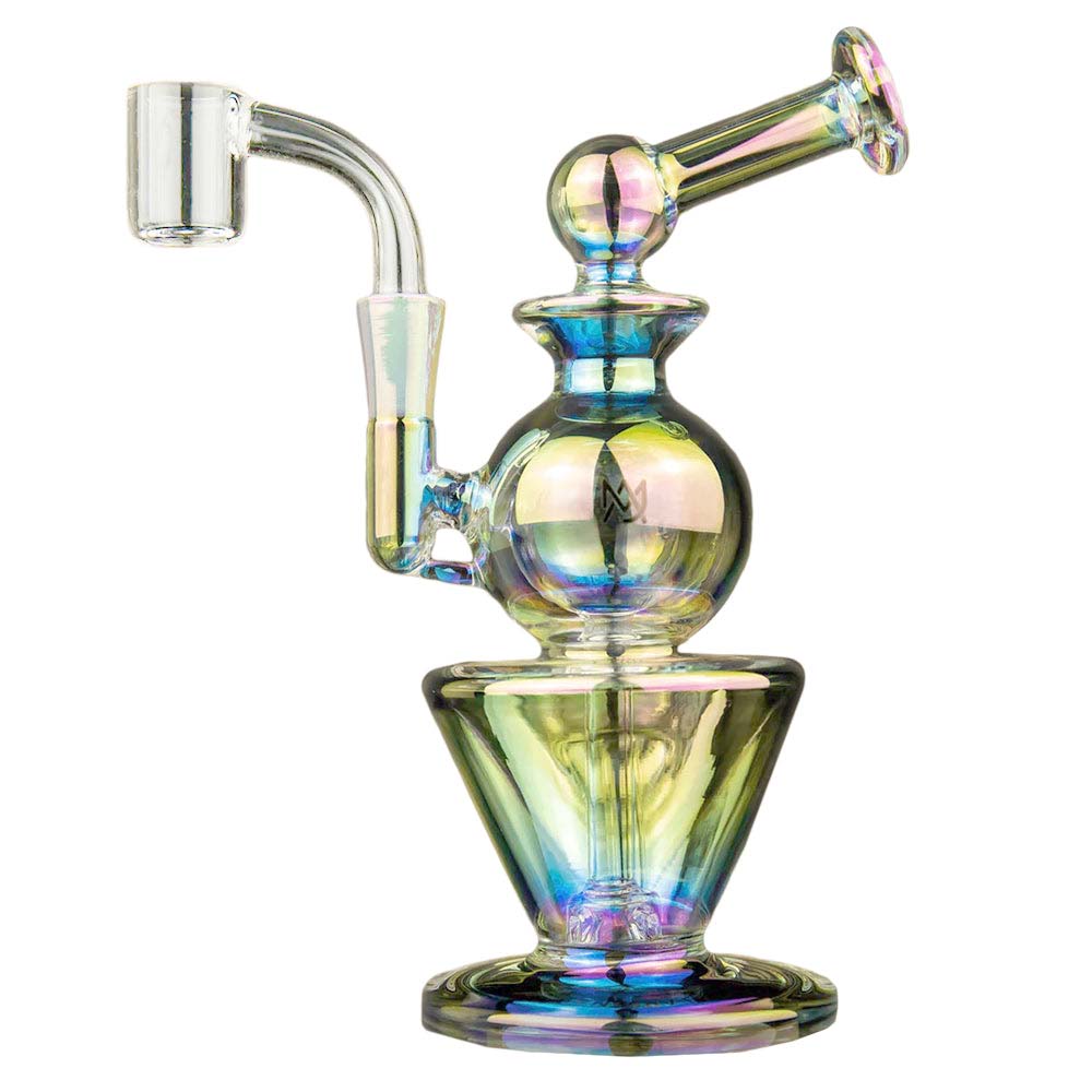 MJ Arsenal Gemini Mini Dab Rig 6.5" – Double Ball Filtration – PILOTDIARY