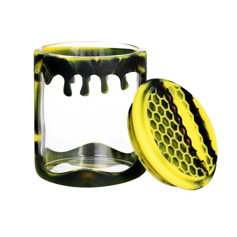 Honeycomb Dab Containers – Compact & Colorful Concentrate Jars – PILOTDIARY