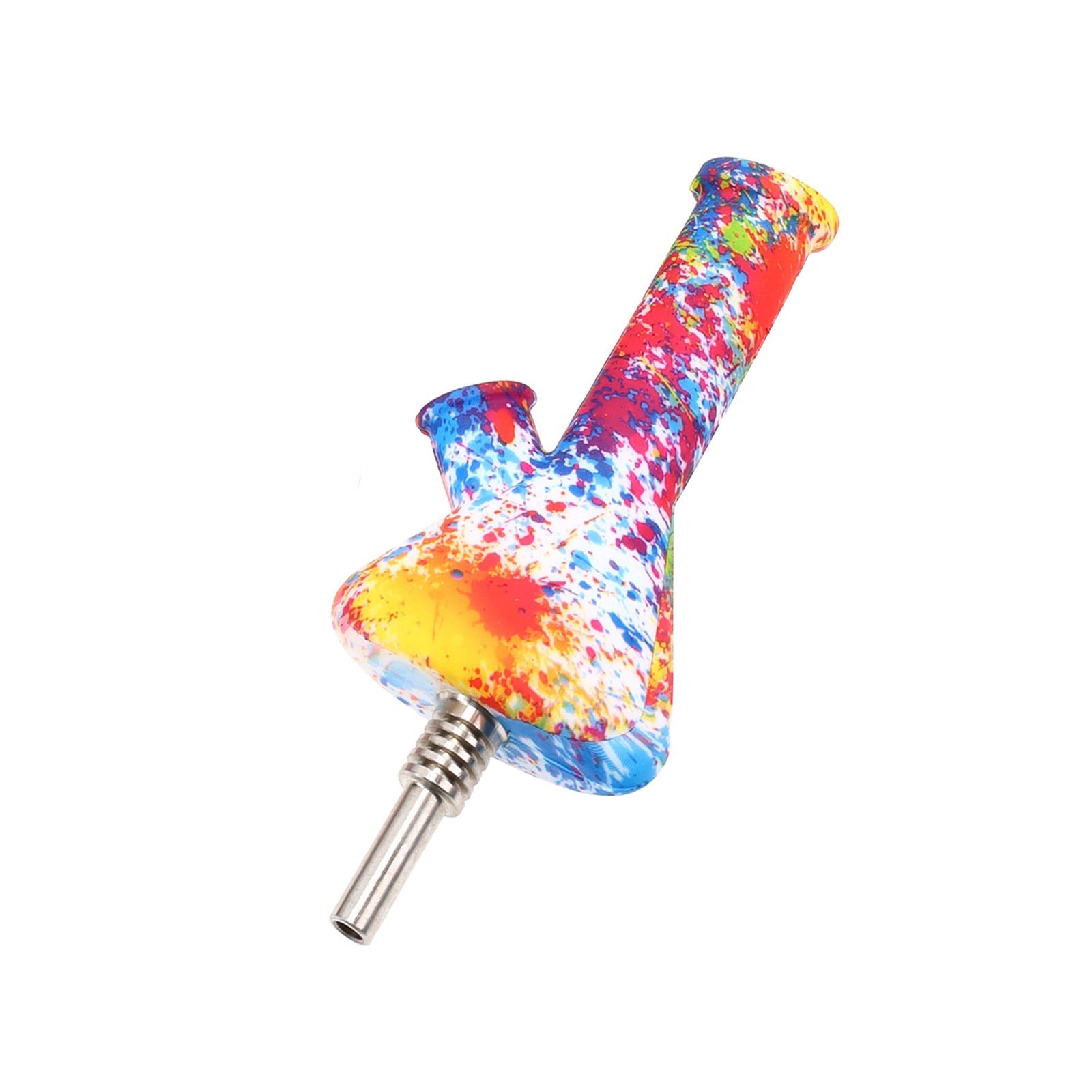 Pocket Hybrid Silicone Dab Straw & Water Pipe | Portable 2-in-1 Mini ...