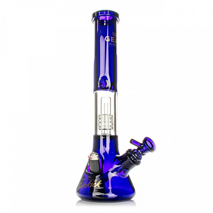 15.5" Sidekick Boost Barrel Perc Bong with Dual-Chamber Filtration ...