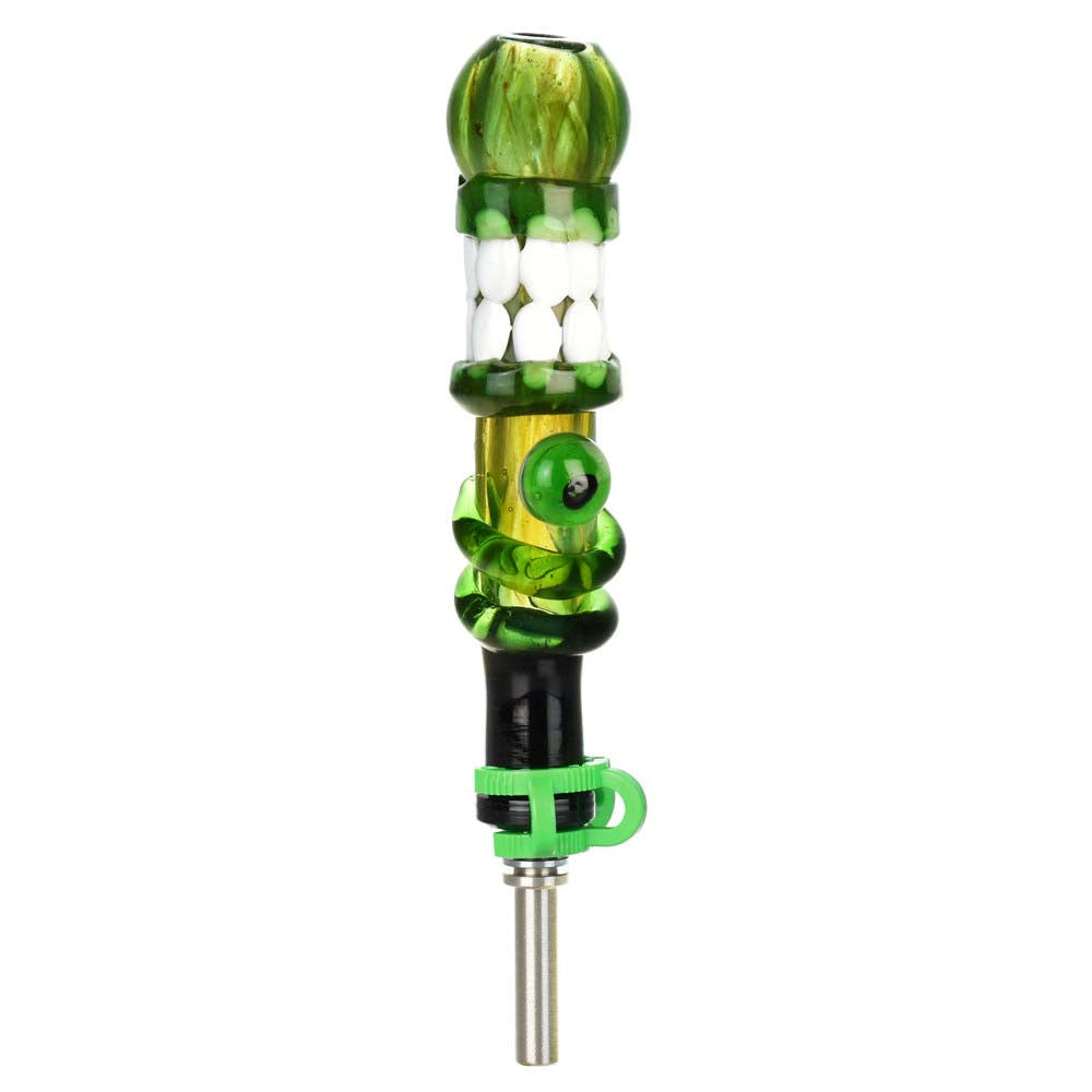Trippy Face Dab Straw with Titanium Tip – 5 Inch | PilotDiary – PILOTDIARY