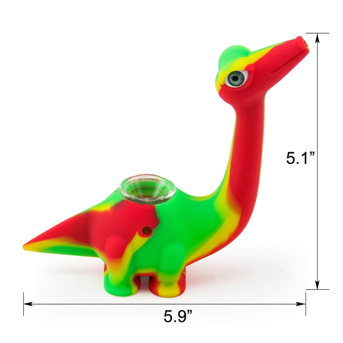 Dinosaur Pipe, Silicone Bubbler Pipe | PILOT DIARY – PILOTDIARY